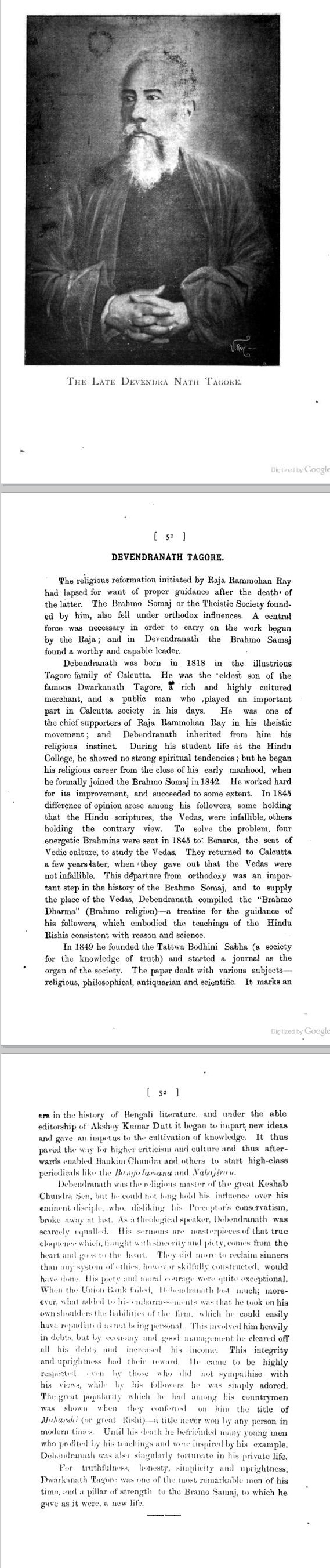 Devendranath Tagore - Frank Parlato Jr.